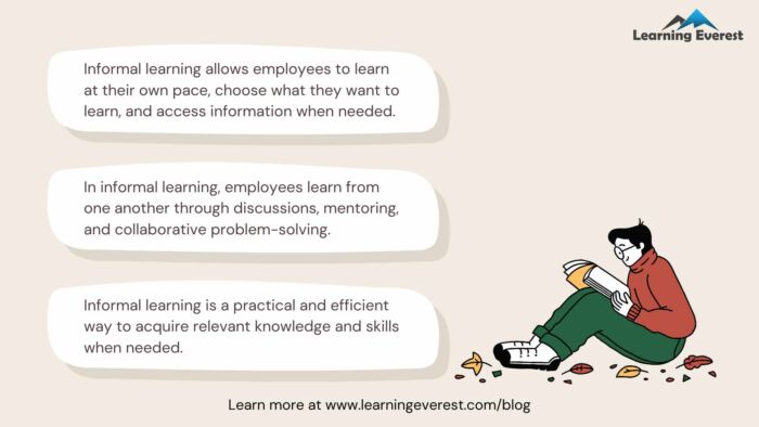 Advantages of Informal Learning at the Workplace – Learning Everest
