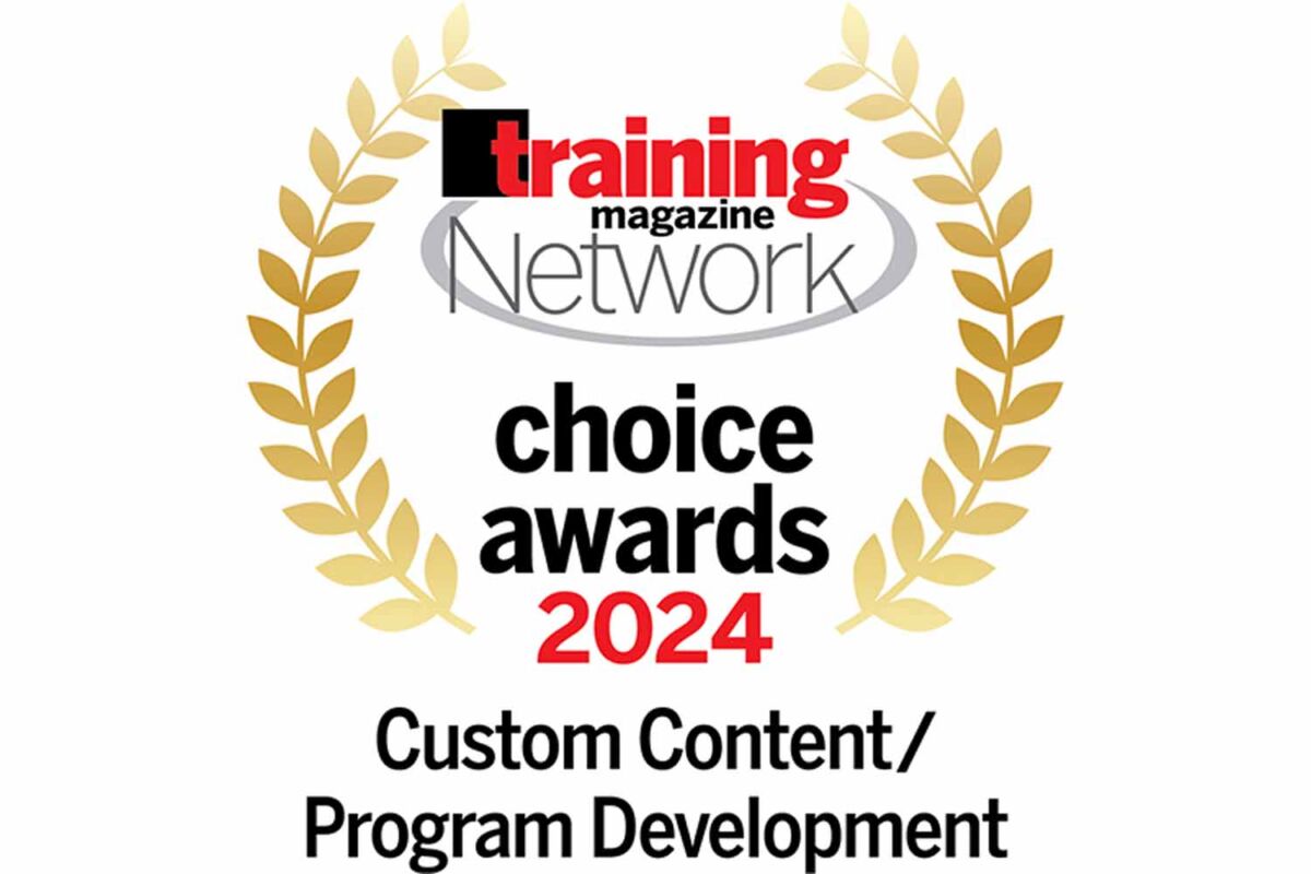 Enduring Excellence: Learning Everest Wins Training Magazine Network Choice Awards 2024